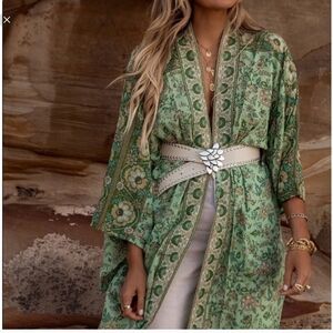 Spell | Tops | Spell Folk Song Robe Kimono S M | Poshmark